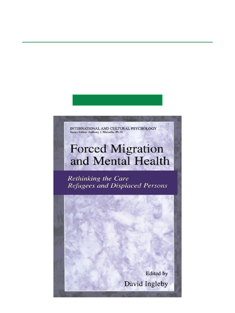 Forced Migration and Mental Health Guide | PDF