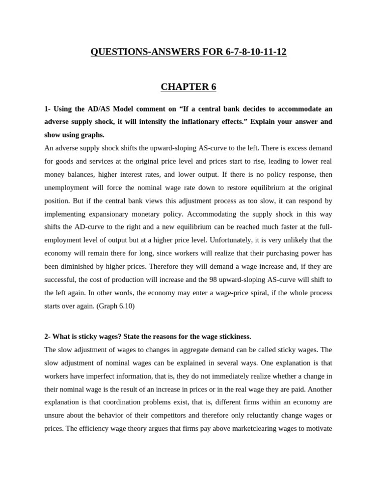 Automatic Stabilizers in Economic Policy | PDF | Unemployment | Inflation