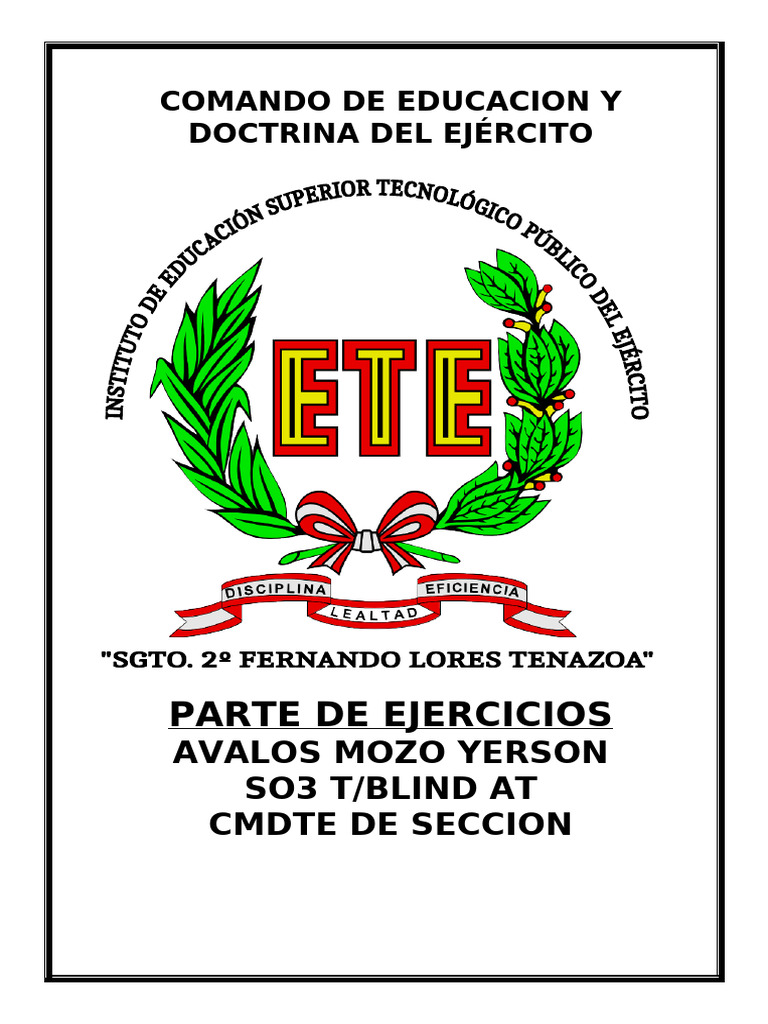 Caratulas Doc Instr y Cuaderno Apun | PDF