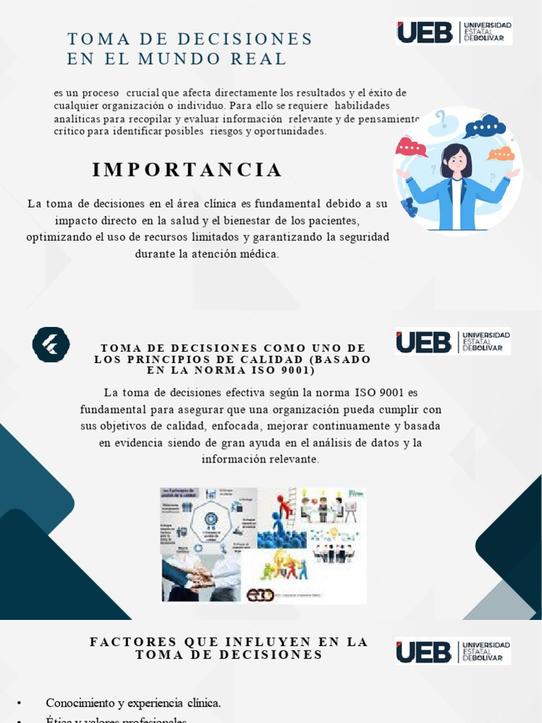 Toma de Decisiones | PDF | Evidencia basada en medicina | Cognición