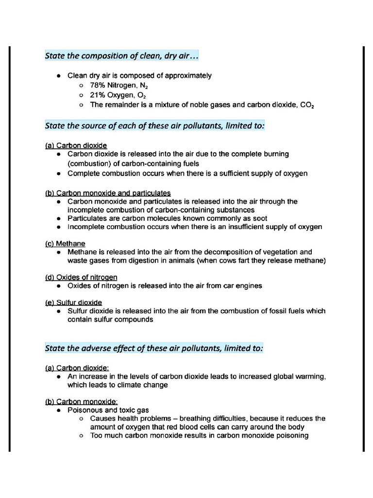 Atmospheric Air | PDF