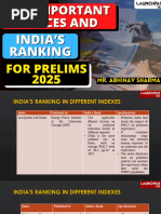 Recent Index Rankings 2025 | PDF | Economies