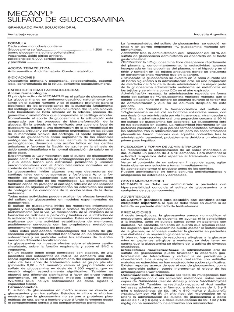 Mecanyl | PDF | Articulación | Corticosteroides