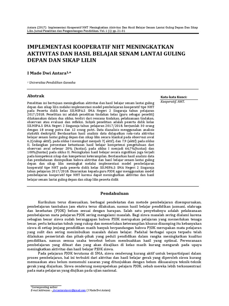 Gautama,+4 +I+Made+Dwi+Antara,+S Pd+21-31 | PDF