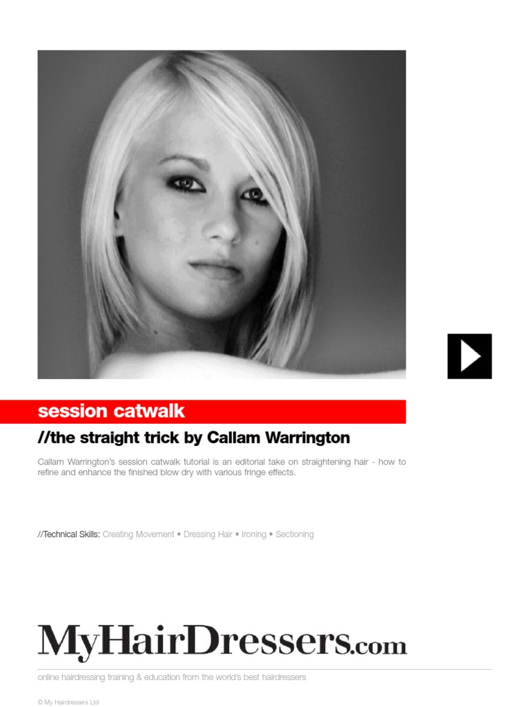 Session Catwalk: //the Straight Trick by Callam Warrington | PDF
