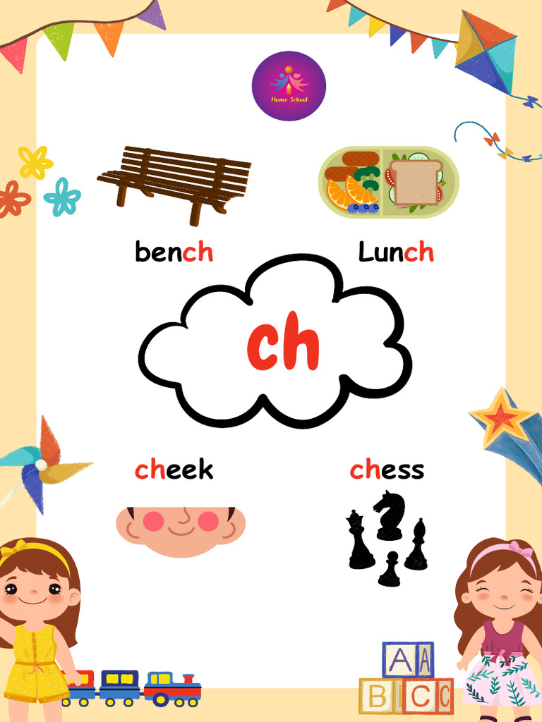 Consonant Digraph by Homeschool - 20250506 - 131930 - 0000 | PDF