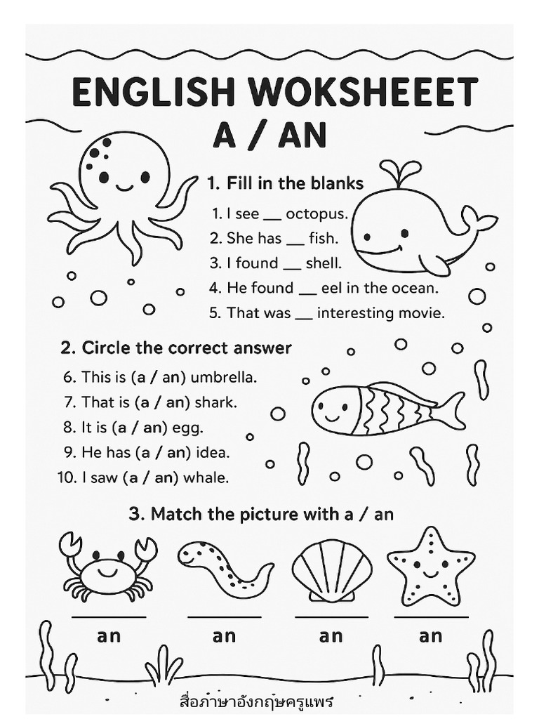 Free Worksheets p.1-3 | PDF