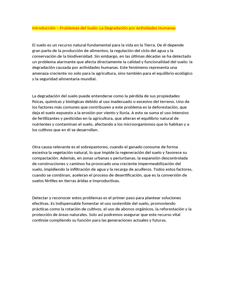 Tarea de Ept | PDF | Suelo | Agricultura