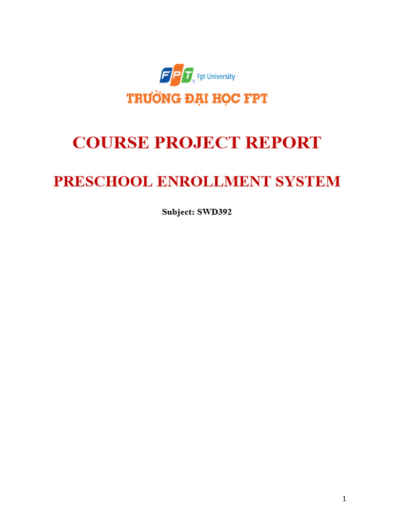 Course Project (PES) Report Template | PDF | Use Case | Service ...