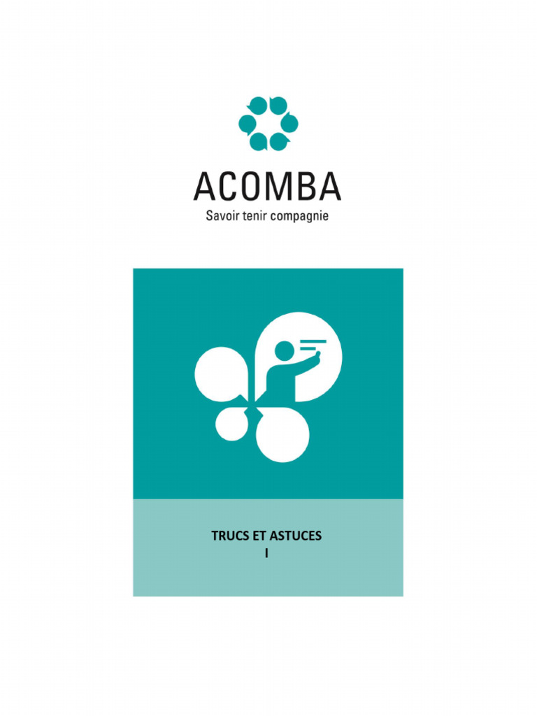 Trucs et Astuces pour Acomba | PDF | Sauvegarde (informatique ...