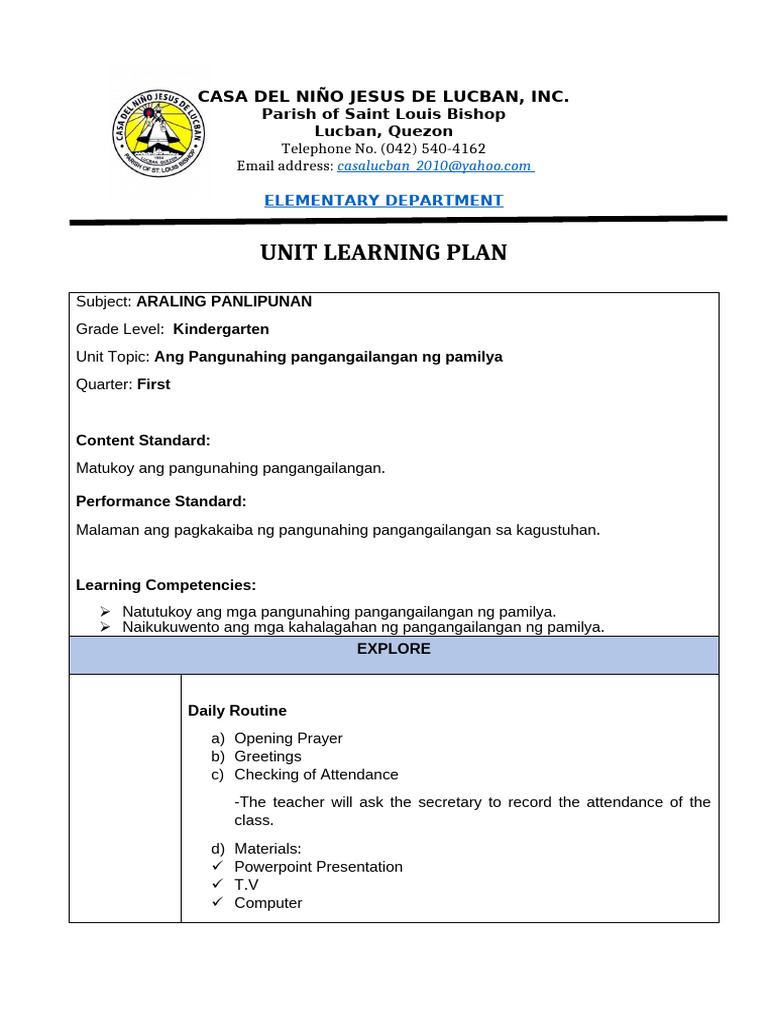 Kinder AP LP For Observation 2024 | PDF