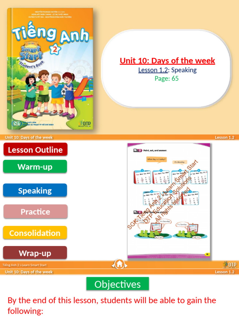 Unit 10 Days of The Week - Lesson 1.2 - Page 65 | PDF | Astrology | Lexicology