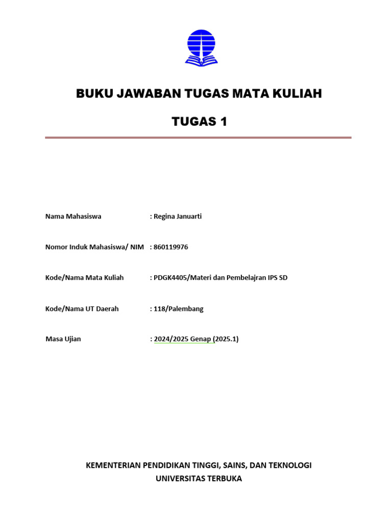 BJT - Ips - Tugas 1 | PDF