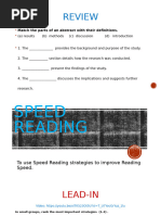 Free Reading Speed Test - SwiftRead | PDF | Reading Comprehension ...
