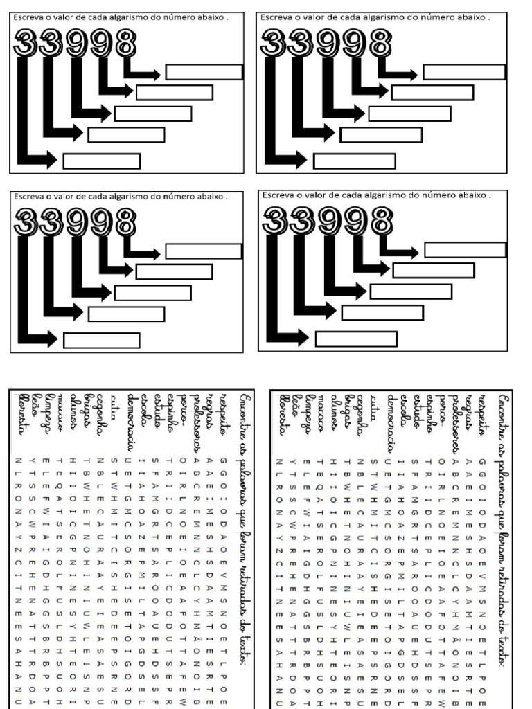 Atividades - 05 a 07 de Fevereiro | PDF