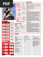 BLANK CHARACTER SHEET Marvel Multiverse RPG | PDF