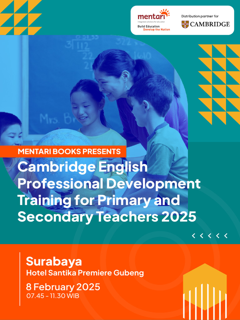 Cambridge English Professional Development Training For Primary and ...