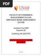 University Assignment Cover Page Template | PDF