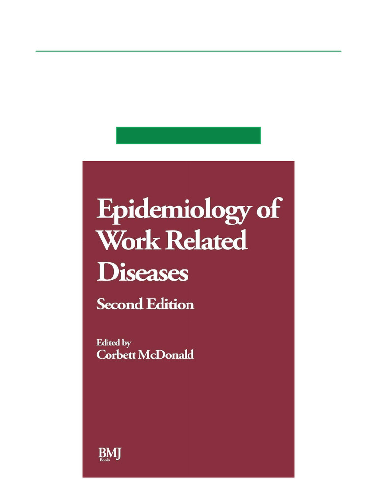 Read Epidemiology of Work Related Diseases - 2nd Edition PDF | PDF