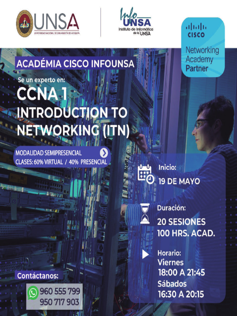 CCNA 1 - INTRODUCTION TO NETWORKING (ITN) MAYO - Compressed | PDF