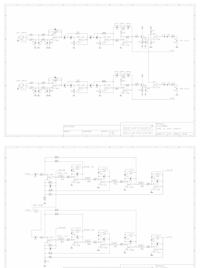 CX2300C schematics | PDF