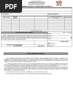 Campaign Monitoring Checklist Form MCL | PDF | Affidavit | Government