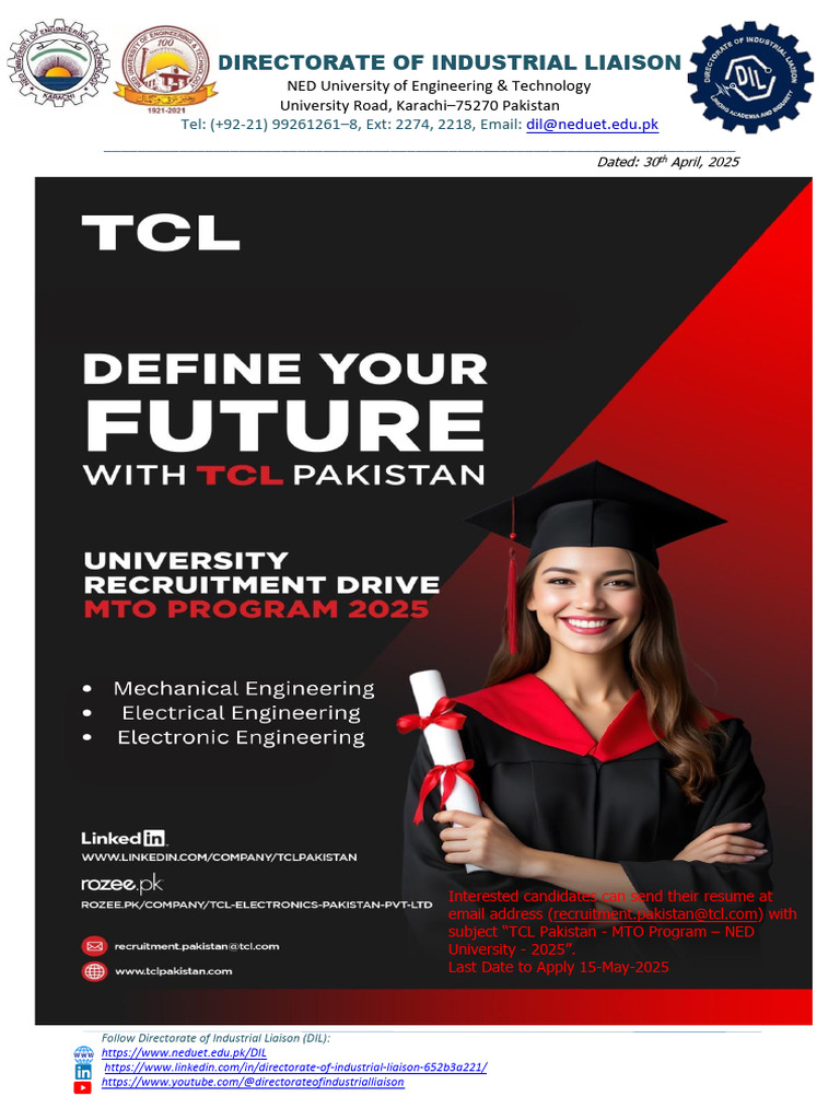 TCL MTO Program Recruitment 2025 | PDF