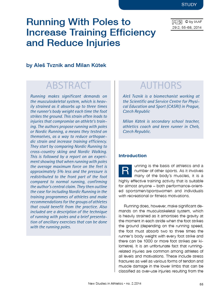 Nordic Running: Boost Training & Cut Injuries | PDF | Running | Foot
