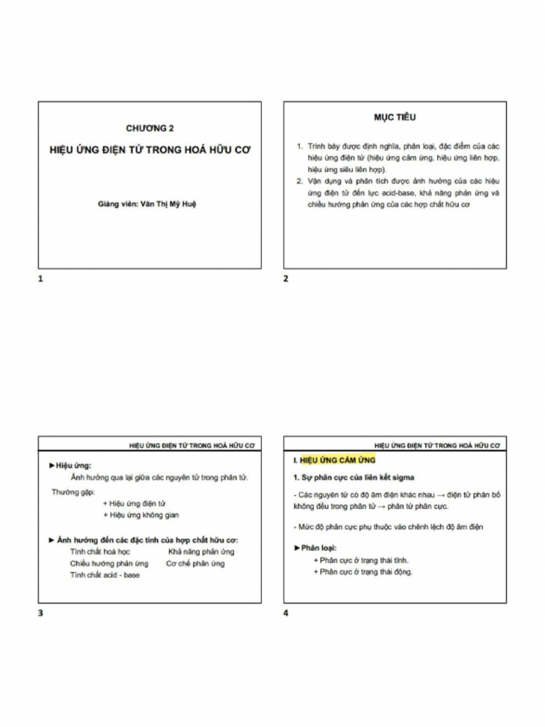 C2-Hiệu Ứng Điện Tử-sv | PDF