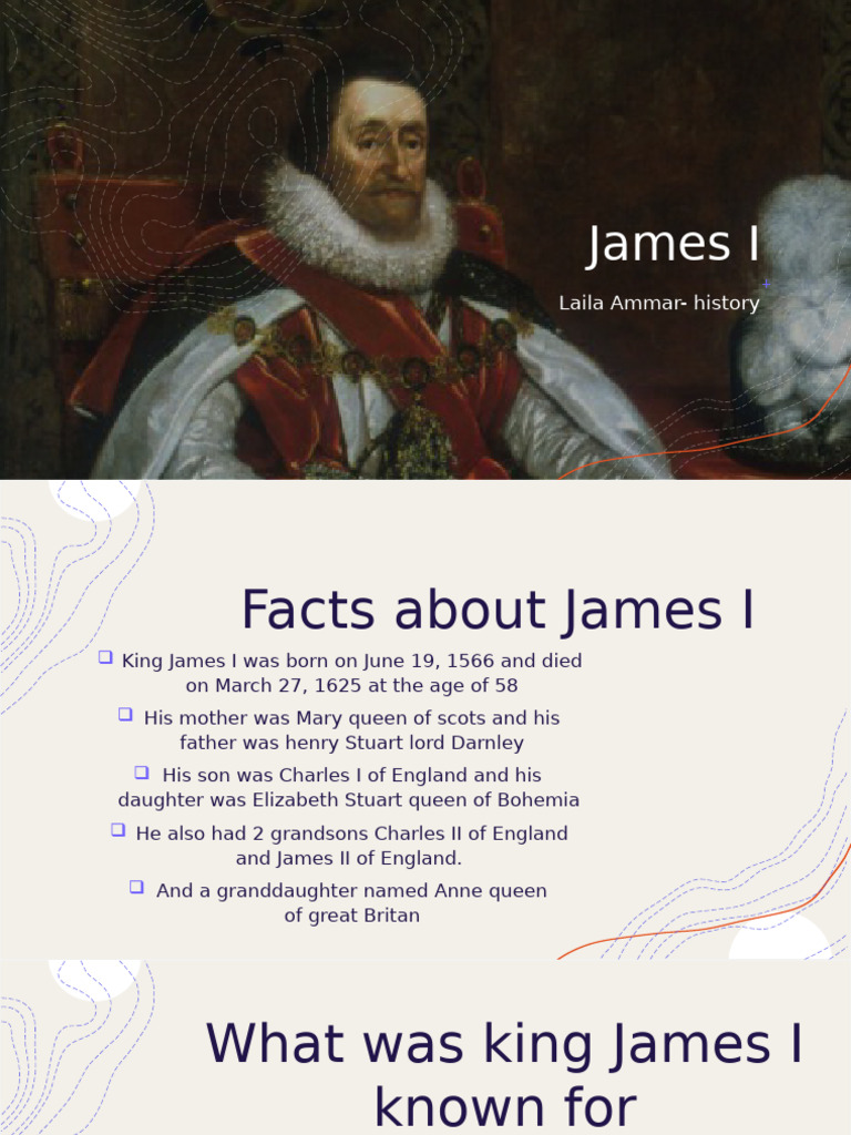 Facts About King James I of England | PDF