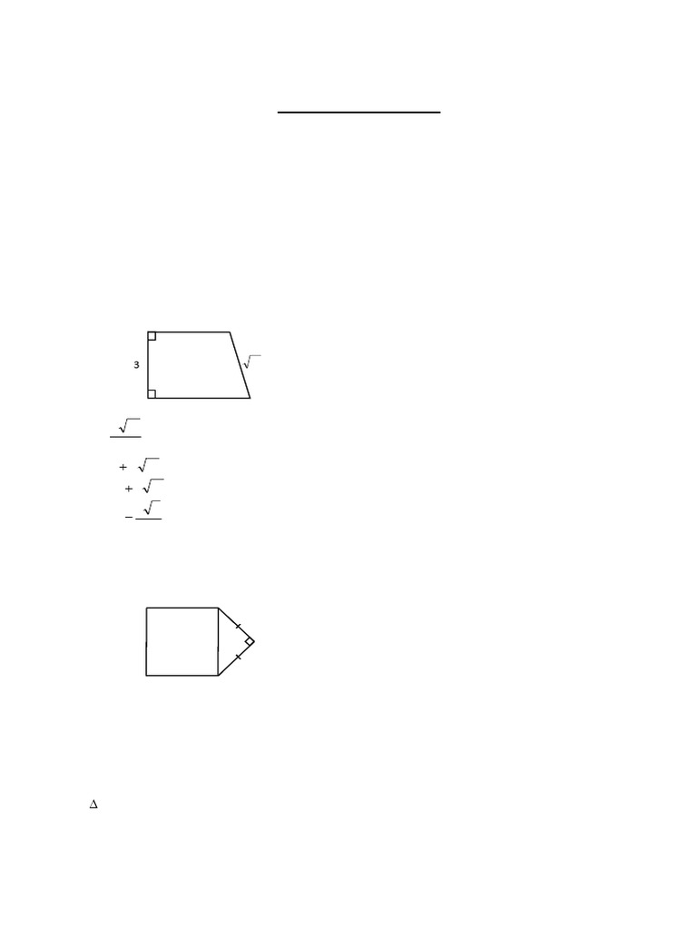 Good Hope School 13-18-2B Ch.10 Pythagoras Theorem MC | PDF | Euclidean Geometry | Elementary ...