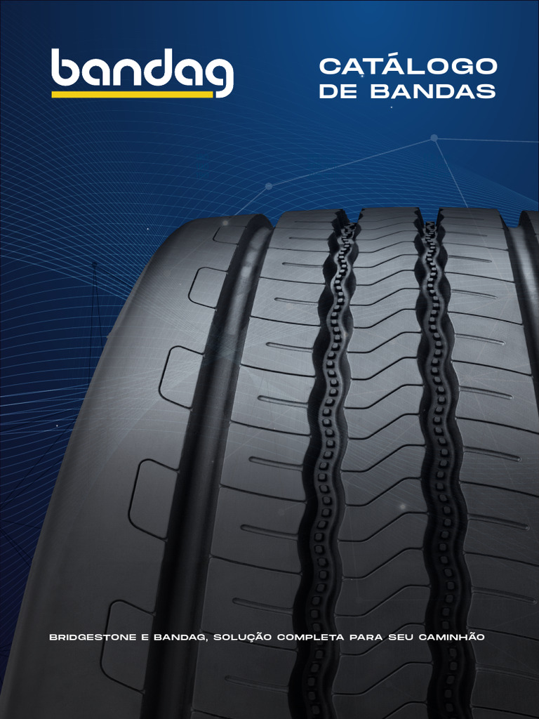 Bandag BR Catalogo 021224 | PDF | Pneu | Tecnologias automotivas