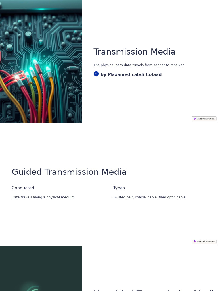 Transmission Media Pdf