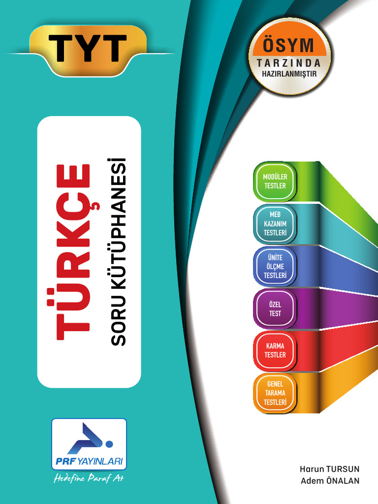 Paraf Tyt Turkce Soru Kutuphanesi | PDF