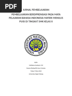 Contoh Jurnal Pembelajaran Modul 1 Prinsip Ubd - Delli Hardianti | PDF