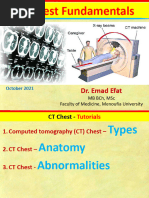 Normal CT Chest Anatomy Overview | PDF | Ct Scan | Diseases And Disorders