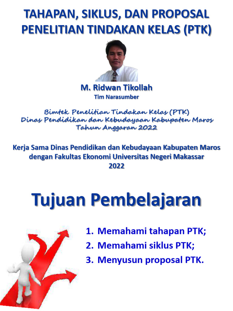 03 - Tahapan, Siklus, Dan Proposal PTK | PDF