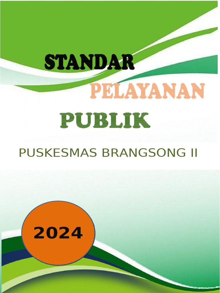 New Standart Pelayanan Ilp 2024 PKM Brangsong II | PDF