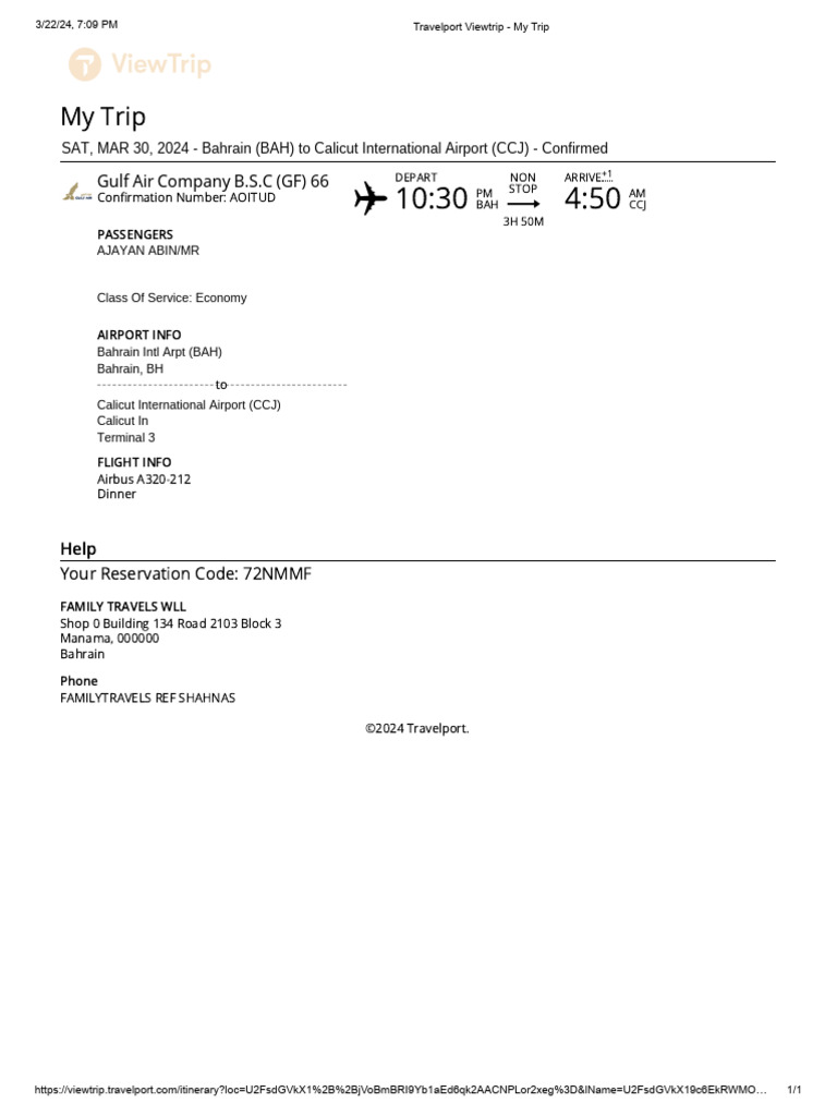 Travelport Viewtrip | PDF