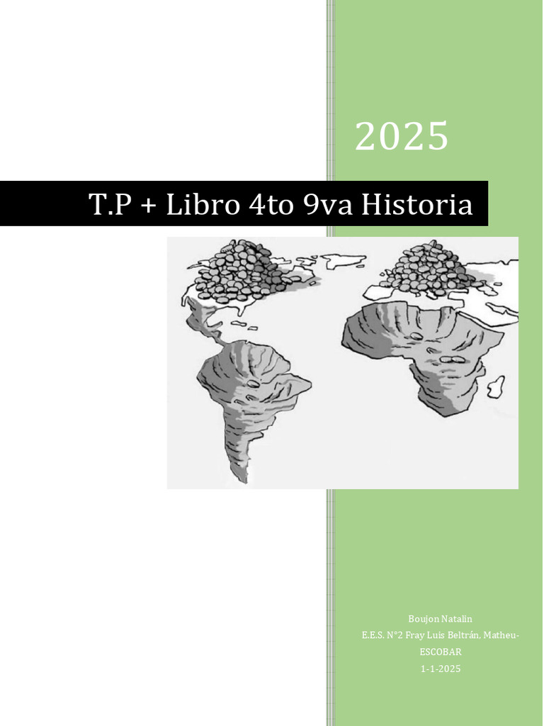 CUADERNILLO 4to 9va Turno Tarde | PDF | Imperialismo | Austria Hungría