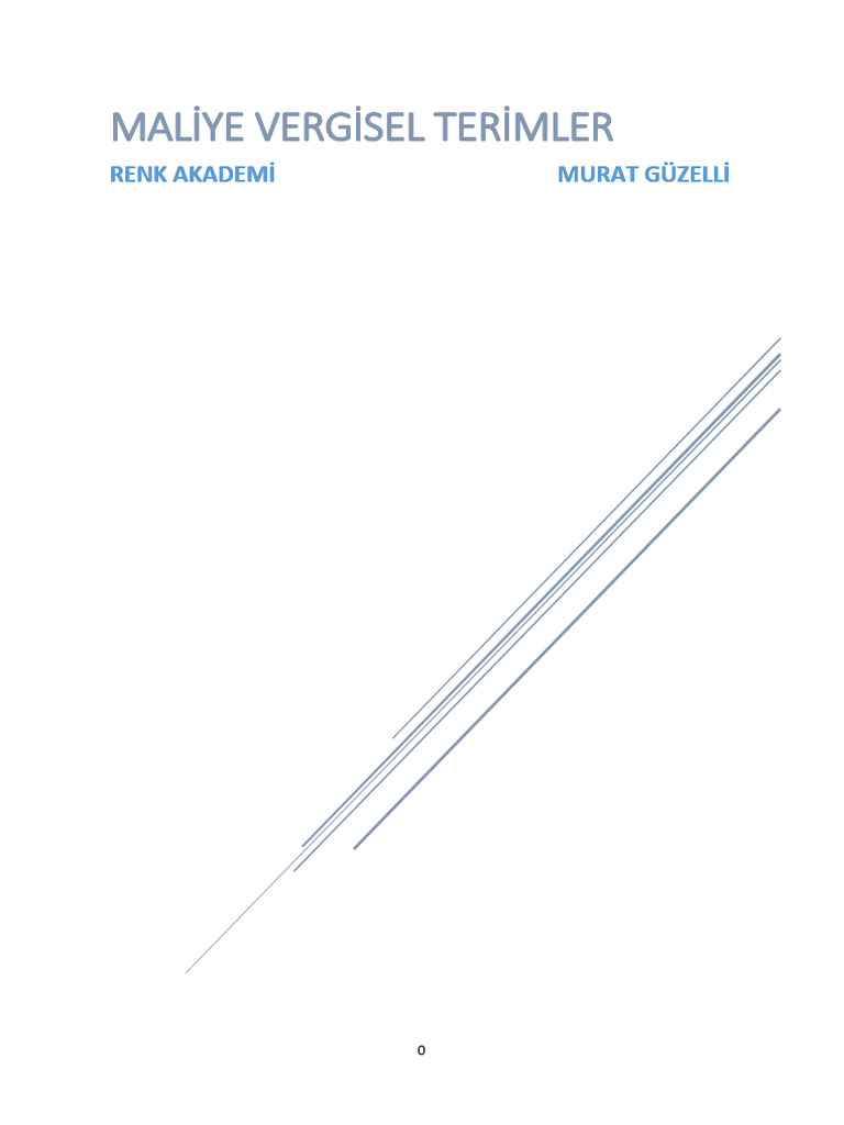 Vergisel Terimler | PDF