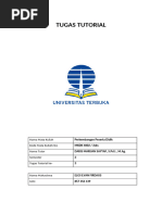 Contoh Cover Tugas Tutorial UT | PDF