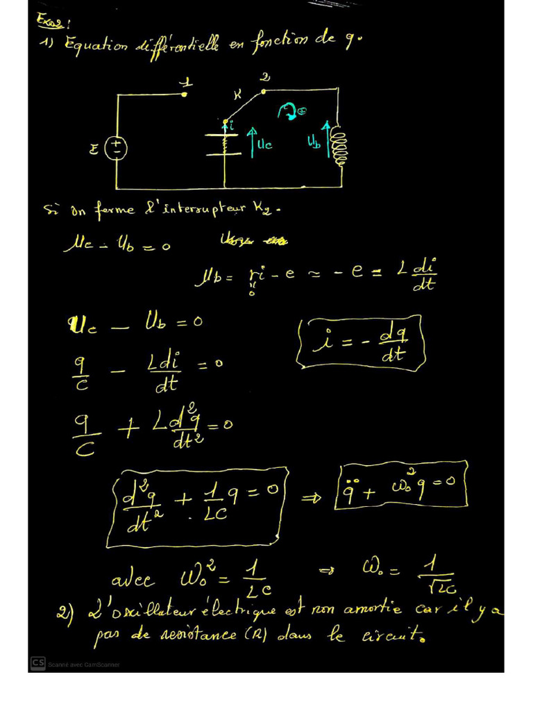 RLC 2 Thiam Sciences | PDF