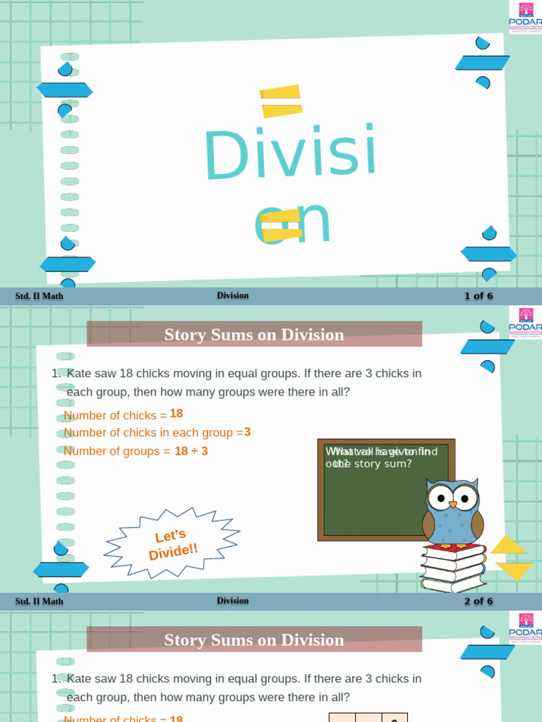 PPT1 CB II Math Division | PDF