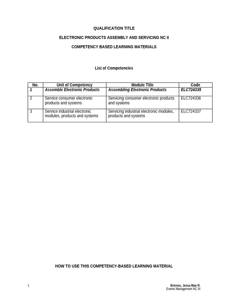 8 - CBLM | PDF | Occupational Safety And Health | Hazards