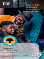 FNB Aspire Account 2025 | PDF | Credit Card | Banks