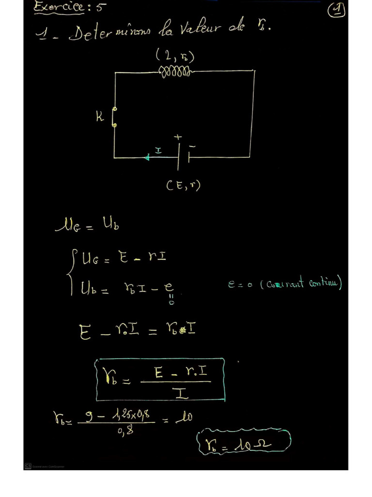 RLC 5 Thiam Sciences | PDF