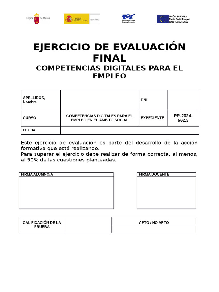 Examen Final | PDF