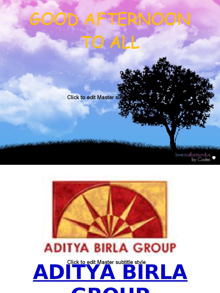 Aditya Birla Group | PDF | Business