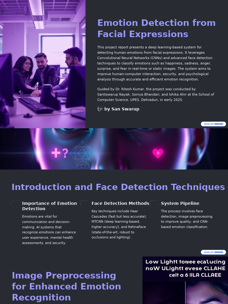 Emotion Detection From Facial Expressions | PDF | Emotions | Artificial Intelligence